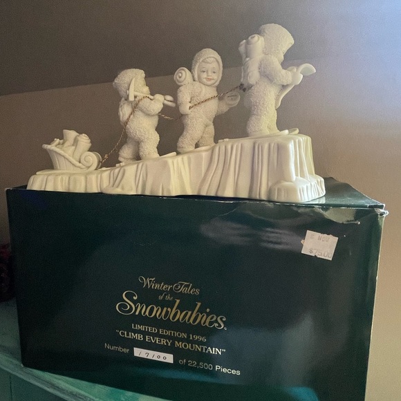 Department 56 | Holiday | Snowbabies 996 Limited Edition Climb Every Mountain | Poshmark